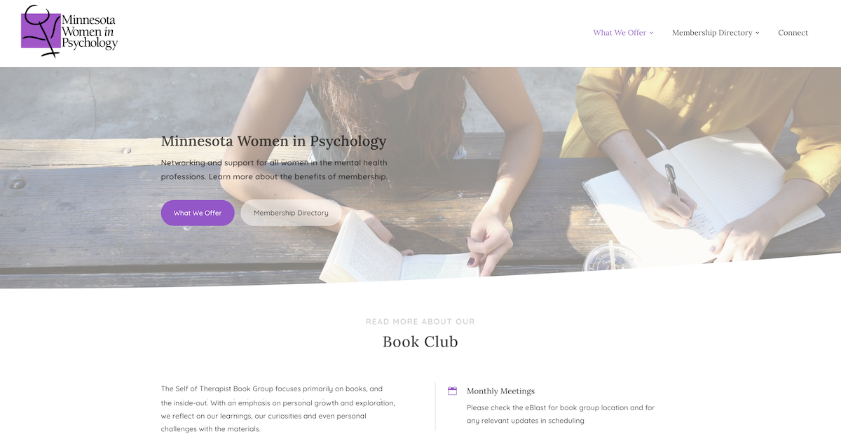 Book Clubs | Minnesota Women in Psychology